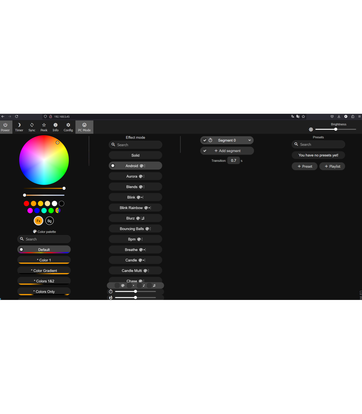 Sterownik WLED Magic Pixel LED WiFi ESP32 Home Assistant WS281x