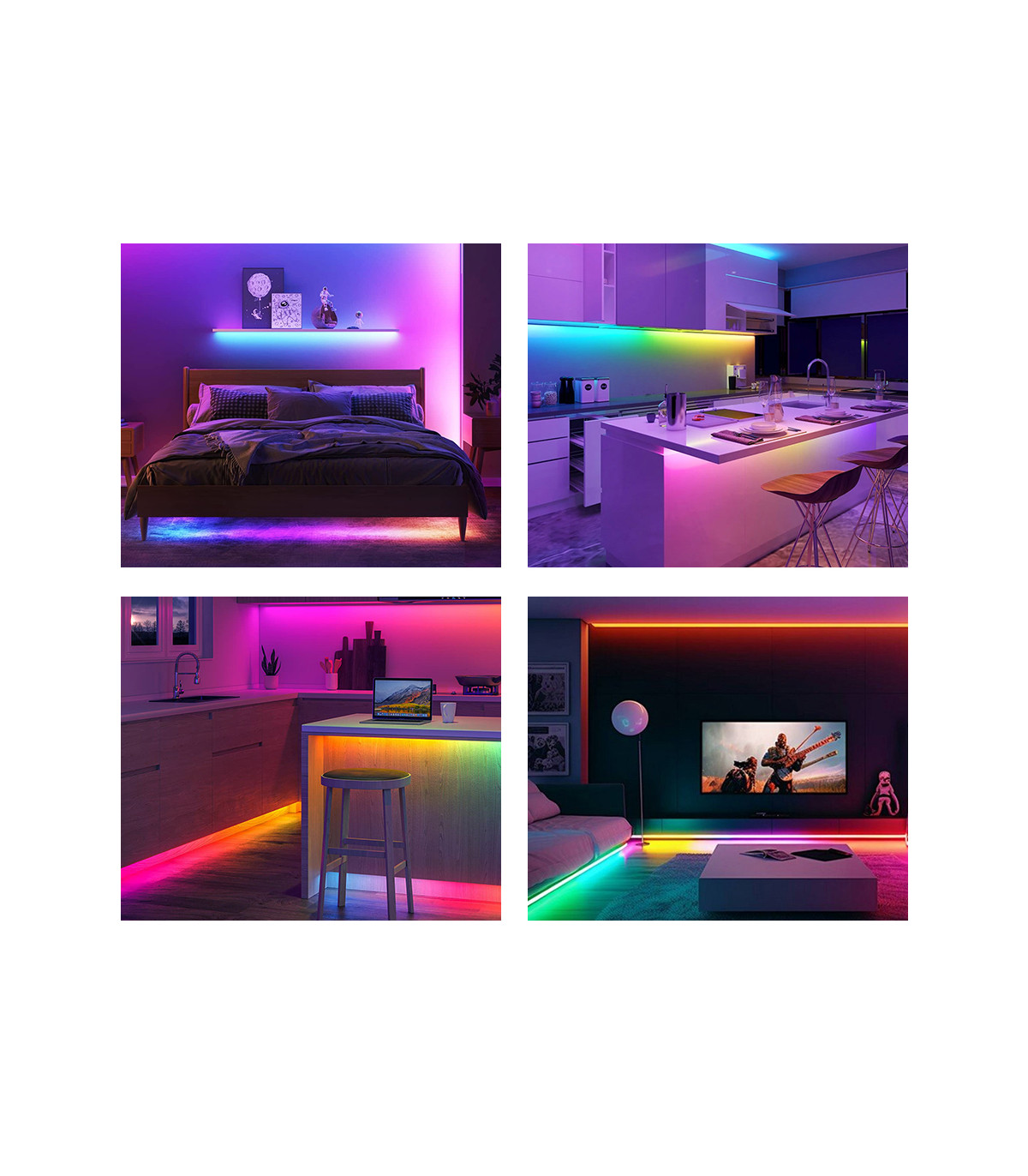 Sterownik WLED Magic Pixel LED WiFi ESP32 Home Assistant WS281x